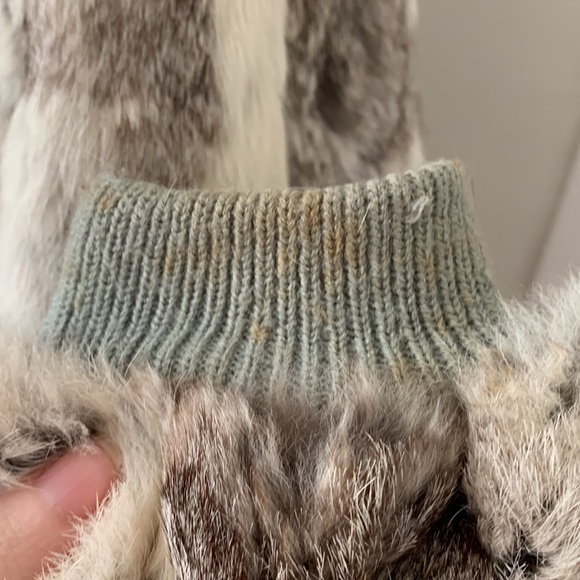 Vintage | Jackets & Coats | Vintage 7s Rabbit Fur Bomber Jacket By Dino ...